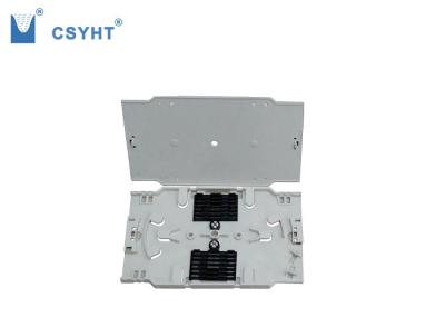 China FTTH Box  Fiber Optic Tray , 12 Fibers Fiber Optic Cable Tray For Patch Panel for sale