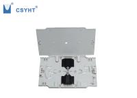 China FTTH Box  Fiber Optic Tray , 12 Fibers Fiber Optic Cable Tray For Patch Panel for sale