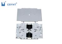 China SGS ABS 12FO Fiber Splice Cassette 12 Slots For FTTH Boxes for sale