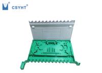 China FTTB ABS Plastic 24cores Fiber Optic Splice Tray for sale