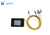 China Environmental Stable PLC Fiber Optic Splitter Low Polarization Dependent Loss for sale