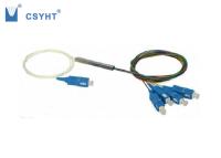 China Environmental Stable PLC Fiber Optic Splitter Low Polarization Dependent Loss for sale