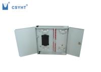 China Grey White Fiber Electrical Boxes Indoor 24FO 48FO 96FO Electrostatic Spraying for sale