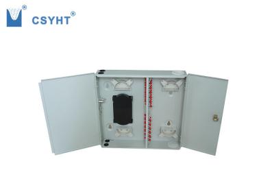 China Grey White Fiber Electrical Boxes Indoor 24FO 48FO 96FO Electrostatic Spraying for sale