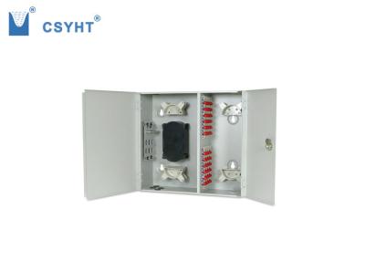 China Indoor wallmount patch panel fiber optic distribution frame indoor 48fibers for sale