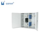 China Grey White Fiber Electrical Boxes Indoor 24FO 48FO 96FO Electrostatic Spraying for sale