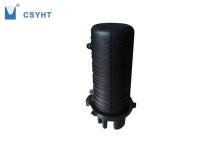 China Black And White Optical 576 Fibre Cable Joint Closure With 1 Oval Port And 6 Round Port for sale
