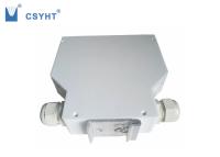 China 12 SC DIN fiber optic terminal box ABS plastic for DIN rail mounted application for sale