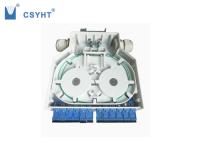 China 12 SC DIN fiber optic terminal box ABS plastic for DIN rail mounted application for sale