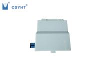China 2 port fiber optic face plate plastic material for wall mounted in FTTH project for sale