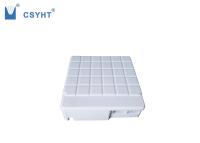 China 2 port wall fiber optic outlet plastic material used in FTTH project for sale