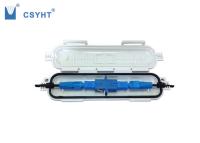 China FTTH drop cable protection box 1 fiber 1 in 1 out can load SC fast connector for sale