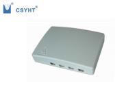 China 4 port indoor FTTH box ABS plastic for wall mounted in FTTX project for sale