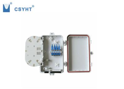 China 4 fo outdoor FTTH box ABS plastic for wall mounted in FTTX project for sale