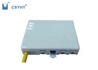 China 4 fiber FTTH box ABS plastic for indoor wall mounted in FTTX project for sale