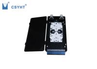 China 12 port indoor fiber optic terminal box load SC , LC adapter  wall mounted type for sale