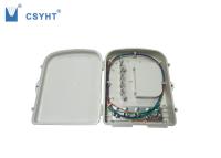China 48 fiber plastic FTTH box indoor wall mounted type for fiber termination for sale