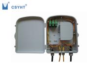 China 48 fiber plastic fiber optic termination box used in FTTX project for sale