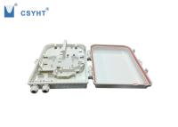 China 16 port plastic fiber optic terminal box outdoor pole mounted for FTTH project for sale