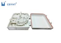 China Pole mounted plastic fiber optic terminal box 16 port for FTTH project for sale