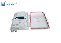 China 16 port FTTH box with plastic splitter cassette for loading PLC splitter for sale