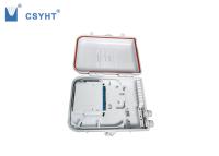 China 16 port FTTH box with plastic splitter cassette for loading PLC splitter for sale