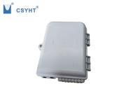 China 16 port outdoor FTTH box with 8 way and 16 way fiber optic PLC splitter for sale