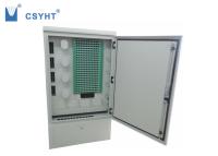 China Floor Standing Outdoor Fiber Distribution Cabinet High Anti - Erosion Performance for sale
