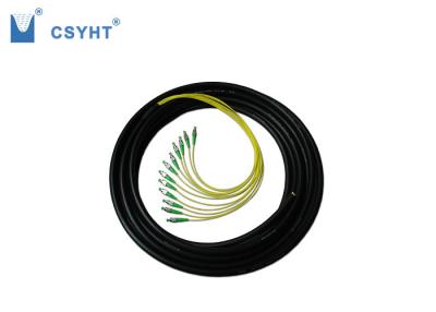 China LSZH PVC 4Core Pre terminated Fiber Pigtail UPC APC for sale