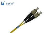 China Duplex Fiber Optic Patch Cord , FC UPC SM FC APC Patch Cord Good Repeatability for sale