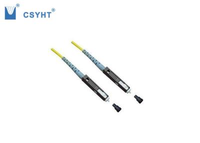 China PVC Jacket Simplex Fiber Optic Patch Cord Excellent Optical Performance for sale