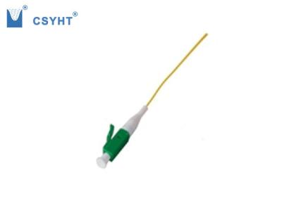 China PVC Yellow Color Fiber Optic Pigtail Single Mode Excellent Mechanical Endurance for sale