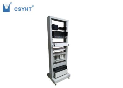China Cold Roll Steel 36U Fiber Optic Cabinet , Fiber Optic Termination Cabinet for sale