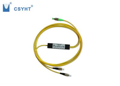 China FBT Type Fiber Optic Splitter Single Mode 1x2 Way 1310nm 1550nm Wavelength for sale
