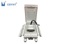 China FDB 144 FTTH Fiber Optic Terminal Box Waterproof IP65 Durable With Pole Bracket for sale
