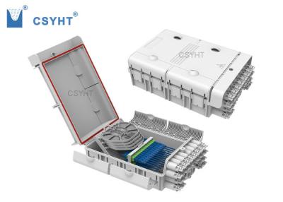 China Nap 24 FTTU Fiber Optic Cable Termination Box ABS Plastic Material 2 Entry Port for sale