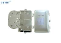 China 4 Port FTTH Fiber Optic Terminal Box , Fiber Termination Unit With SC Adapter for sale