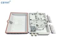 China 16 Ports Plastic FTTH Fiber Optic Terminal Box SC LC FC ST Adapter Long Lifespan for sale