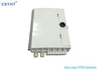 China ABS Material Fiber Optic Cable Termination Box Outdoor IP65 16 SC Simplex Adpaters for sale