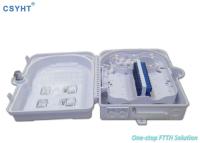 China 24SC Drop Cable FTTH Fiber Optic Terminal Box Wall Mounted Rainfall Resistant for sale