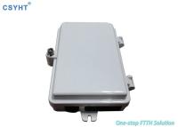 China IP65 Waterproof FTTH Fiber Optic Terminal Box Outdoor 4 SC Simplex Adapters for sale