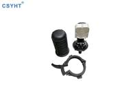 China Mini Body 48C Fiber Optic Closure Duct Aerial Hanged with 4 cable ports FOSC FTTX solutions for sale