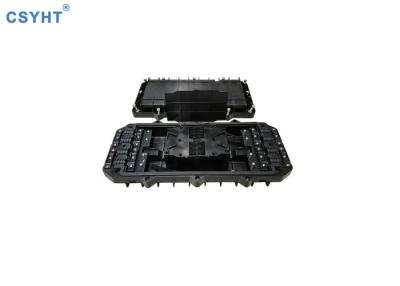 China Horizontal Type 288FO Optical Fiber optic clousre PP Plastic materials IP68 for sale