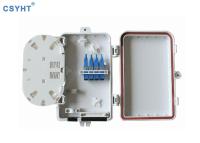 China 8 Cores Outdoor Waterproof Termination Box IP65 For Fiber To Home Project for sale
