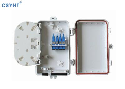 China 8 Cores Outdoor Waterproof Termination Box IP65 For Fiber To Home Project for sale