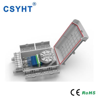 China 16-24 Core Fiber Optic Terminal Box IP66 FDB / ODB / ODP SC LENGKAP FTTH FO for sale