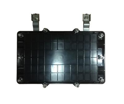 China Outdoor Aerial Hanged Fiber Optic Closure Inline Type Mechanical / Heat Shinkable Seal for sale