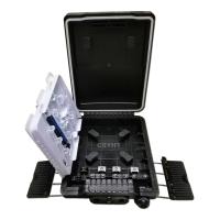 China Outdoor Mounted Fiber Optic Cable Termination Box With 8 Sc Simplex Adapter for sale