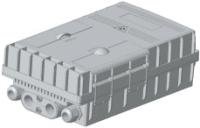 China 18 Fibers Optical Network Terminal Box With Plastic Splitter Cassette 1X8 1X16 for sale