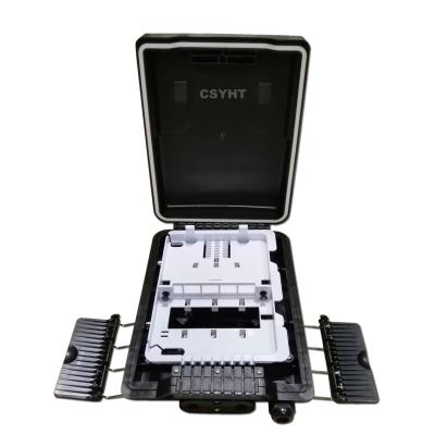 China FC SC FTTX Fiber Optic Distribution Box PP Plastic Enclosures IP65 for sale
